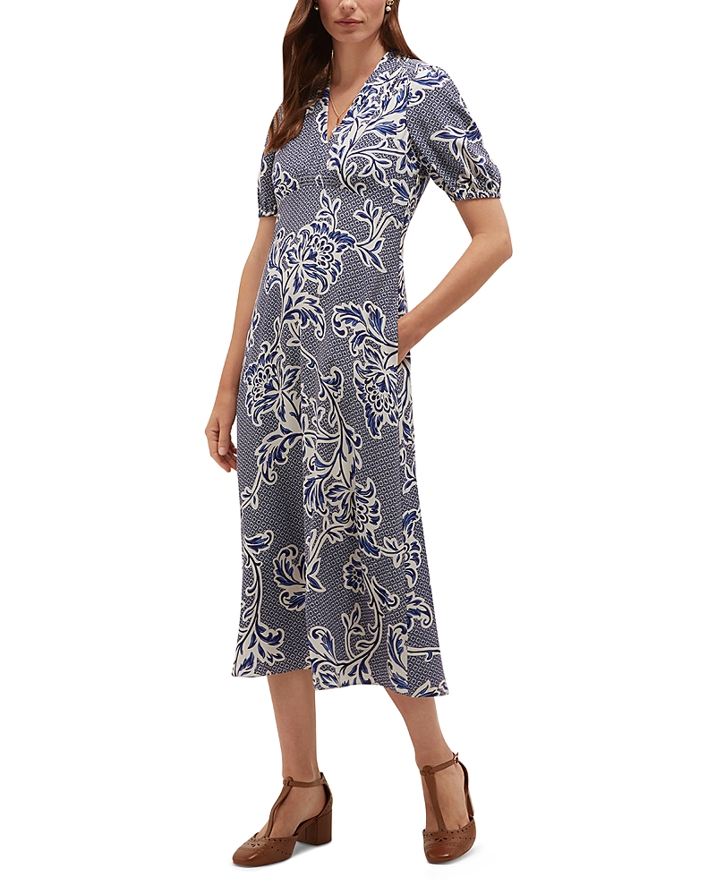 HOBBS LONDON Hobbs London Sidonie Floral Midi Dress